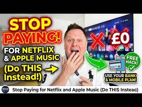 Stop Paying for Netflix & Apple Music! (Do THIS Instead)