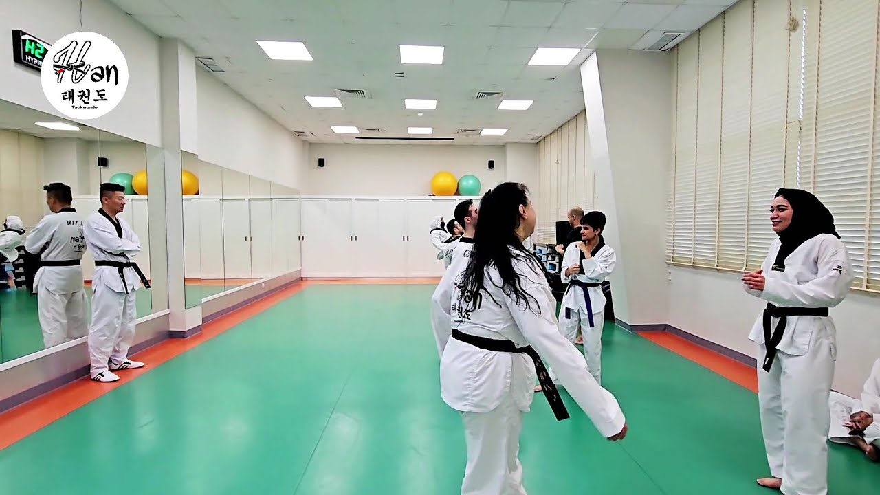 Adults TKD Practice Session - YouTube