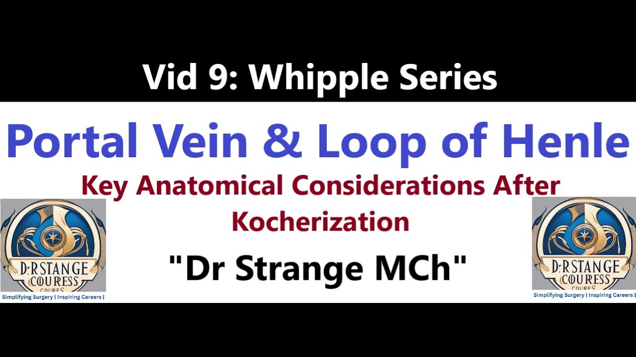 Vid 9 (Parts 5-6 HD): Whipple Series- Portal Vein & GCT Dissection: Key ...