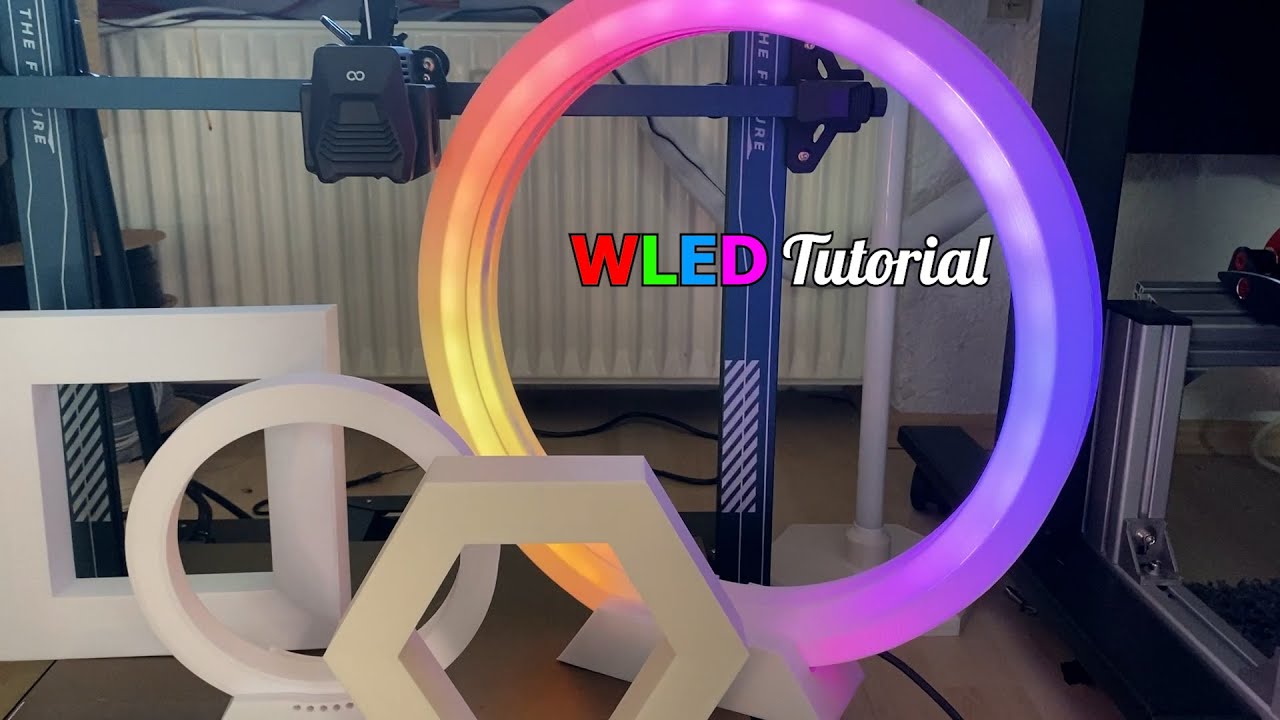 WLED Ringleuchte Tutorial - YouTube