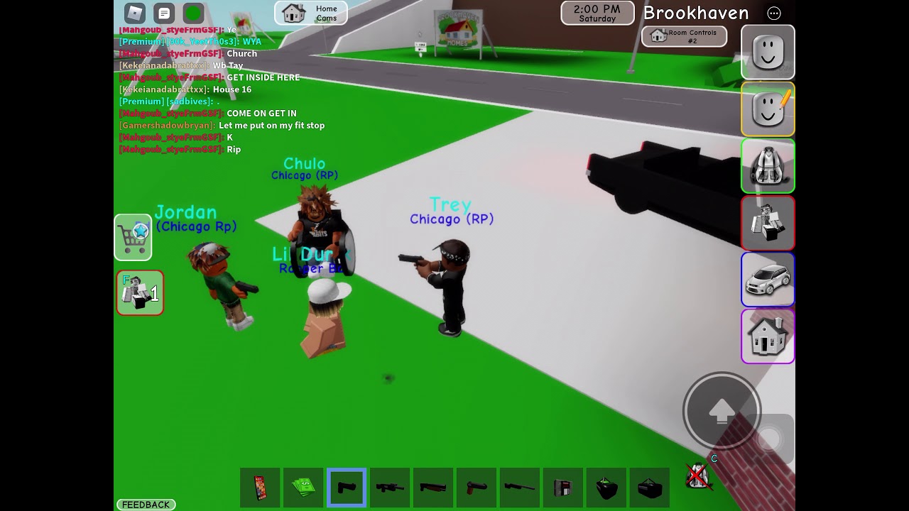 CHICAGO (RP) Brookhaven roblox GANG WAR BD VS BG⚫️🔴 - YouTube