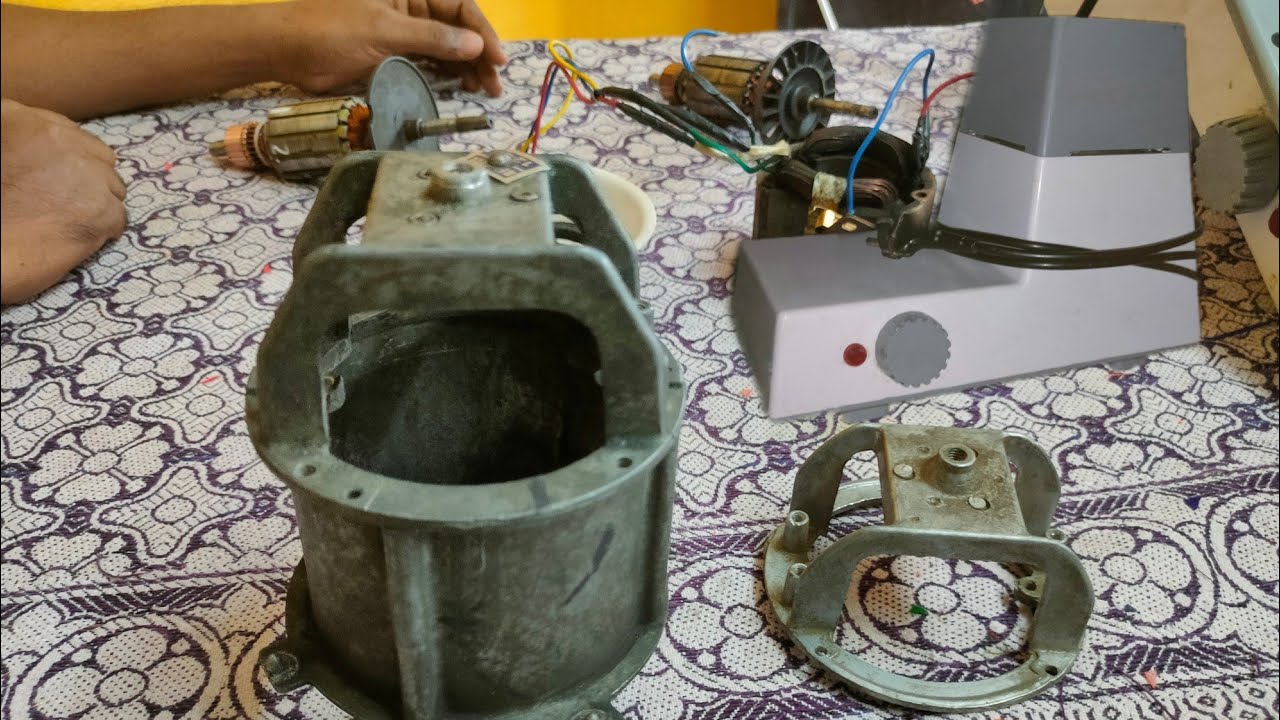 Mixer / Grinder Repair At home |Mixer Vibration Problem solove | Smooth ...