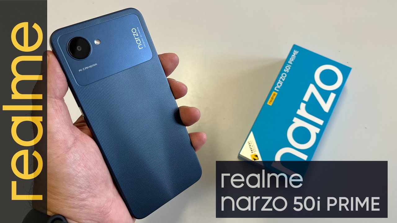 Realme Narzo 50i PRIME - Unboxing and Hands-On - YouTube