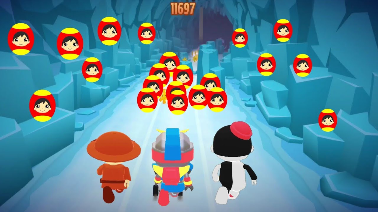 Tag with Ryan EGG 🥚- Ryan the Clown 🆚 Mecha Robo Ryan 2 Halloween ...