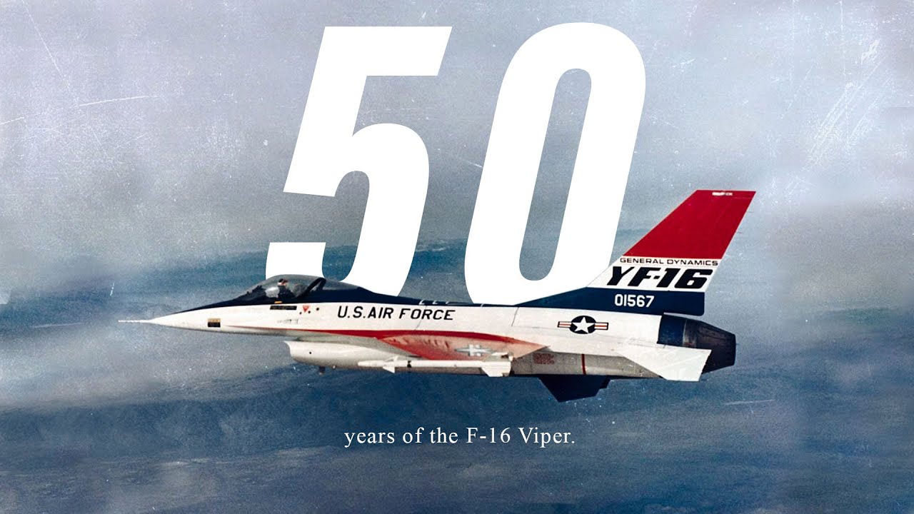 50 years of the F-16 - YouTube