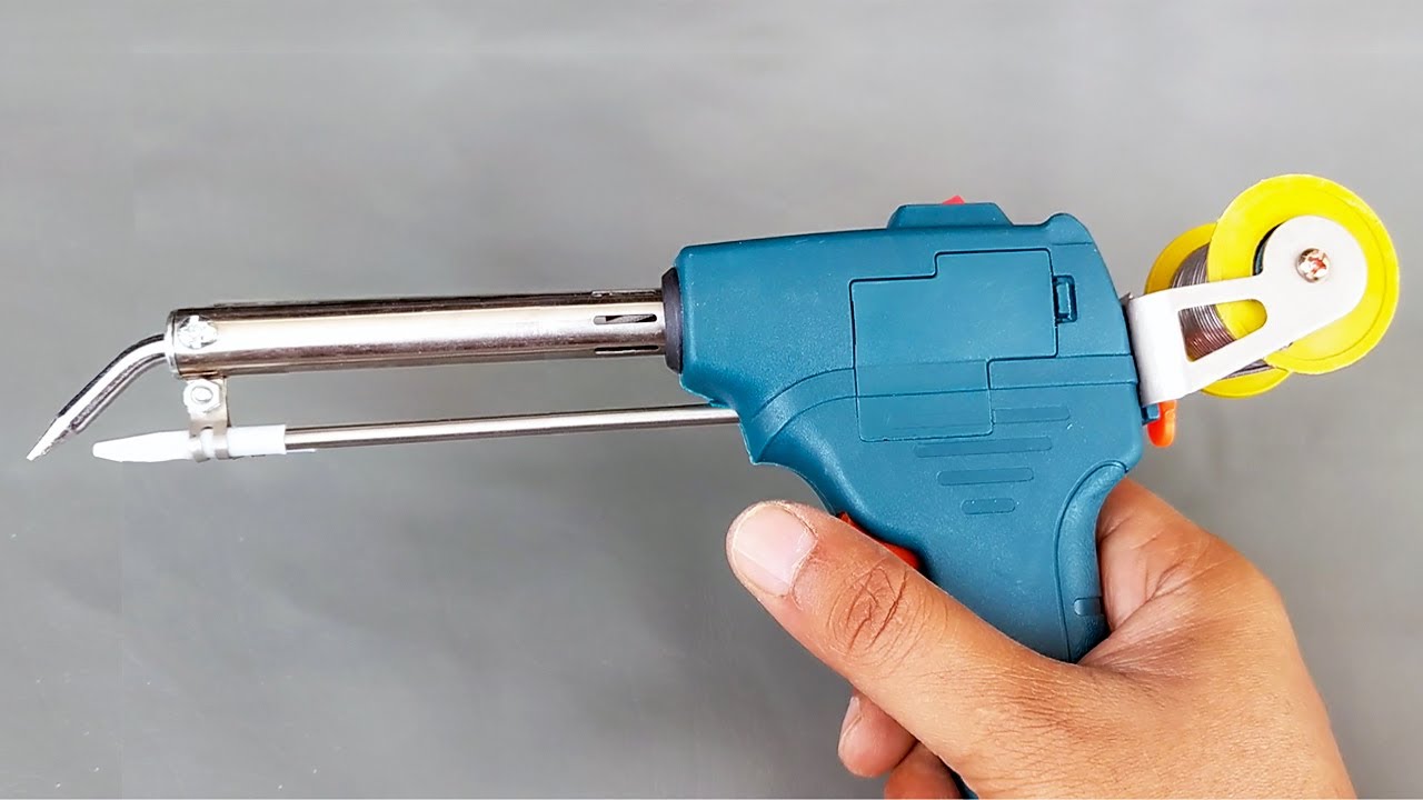 Amazing Soldering Iron with Automatic Feed !!! - YouTube