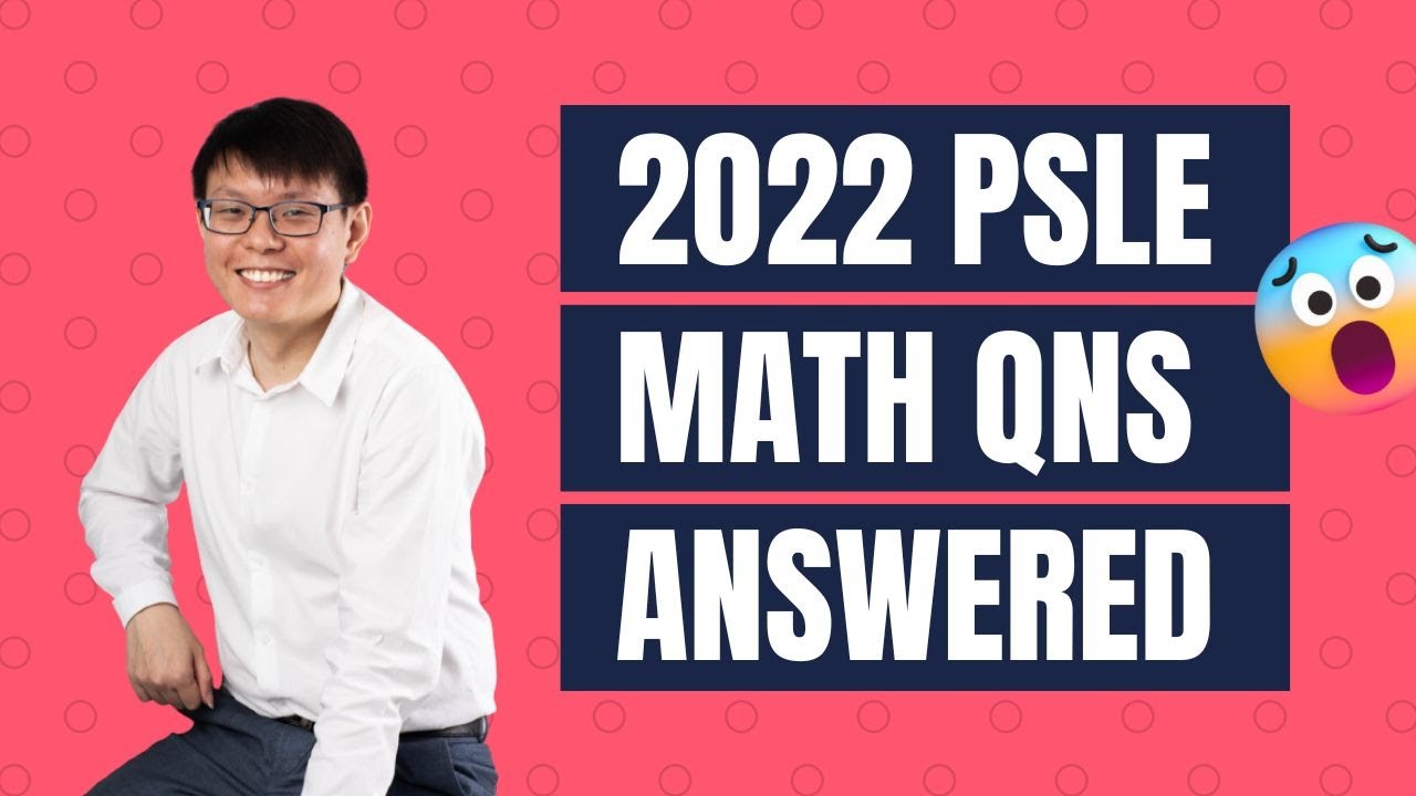 PSLE Math 2022 Questions Answered | Area & Perimeter | PSLE Math Models ...