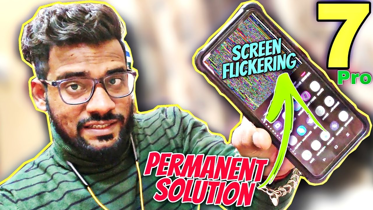 Screen Flickering Problem Permanent Solution👌In Realme 7Pro🤘सिर्फ़ ये ...