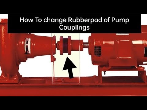 How to change rubber piece/pad Of Pump Couplings - YouTube