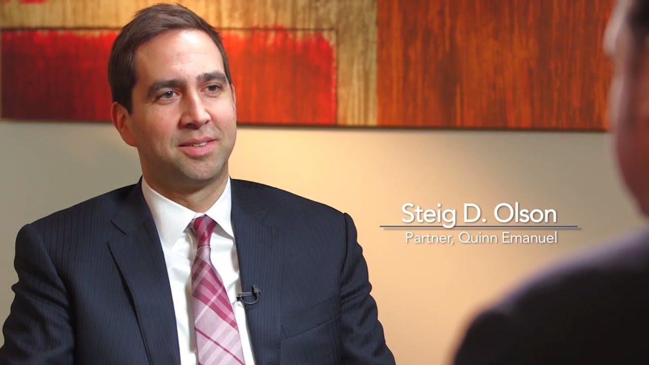 Episode 10 - Steig Olson - Leading Litigator Series - YouTube