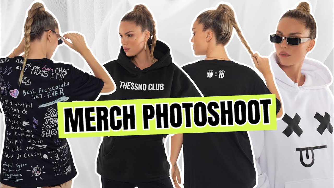 Thess Fischer BTS - Merch Shoot 2023 - YouTube
