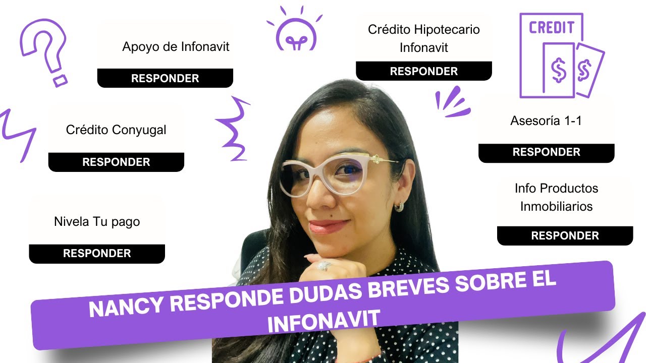 Nancy Responde Dudas sobre el Infonavit(apoyo Infonavit, Crédito ...