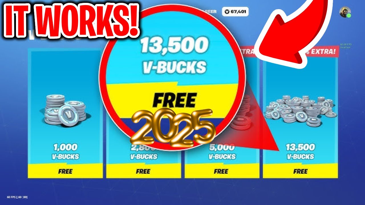 HOW TO GET FREE VBUCKS IN 2025! *NOT PATCHED* - YouTube