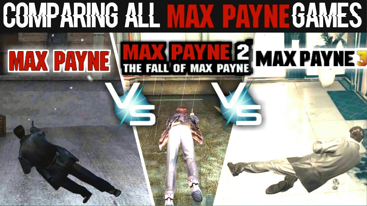 Evolution Of Max Payne Games - YouTube