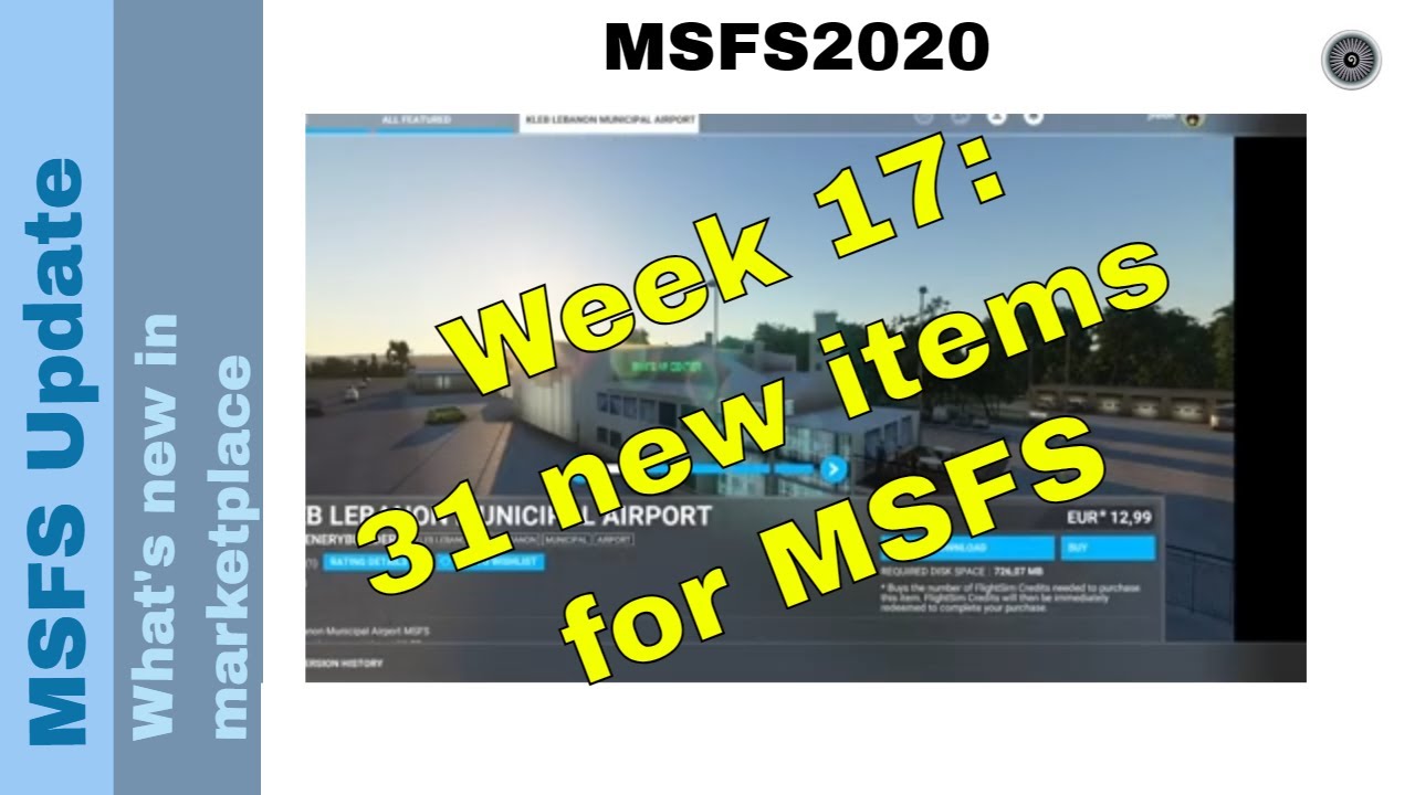 Flight Simulator 2020 - MSFS update - What's new in the marketplace ...