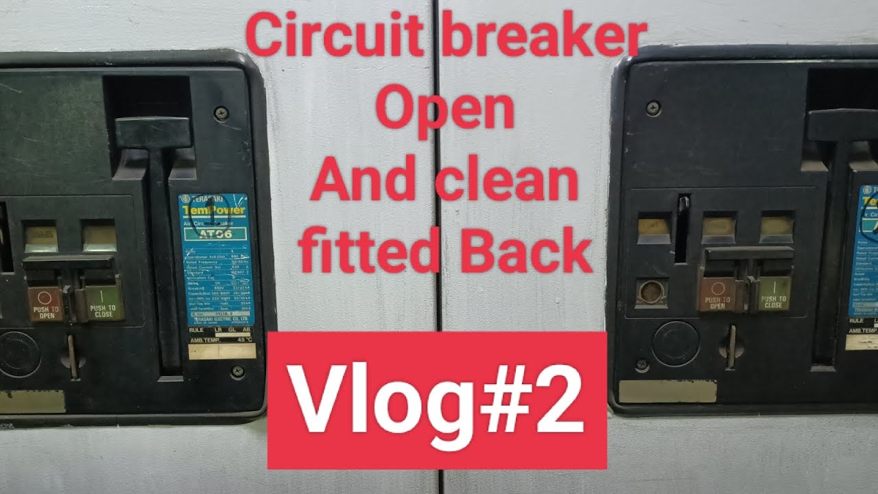 Air circuit breaker manual ACB || Marine Generator || Merchant Navy ...
