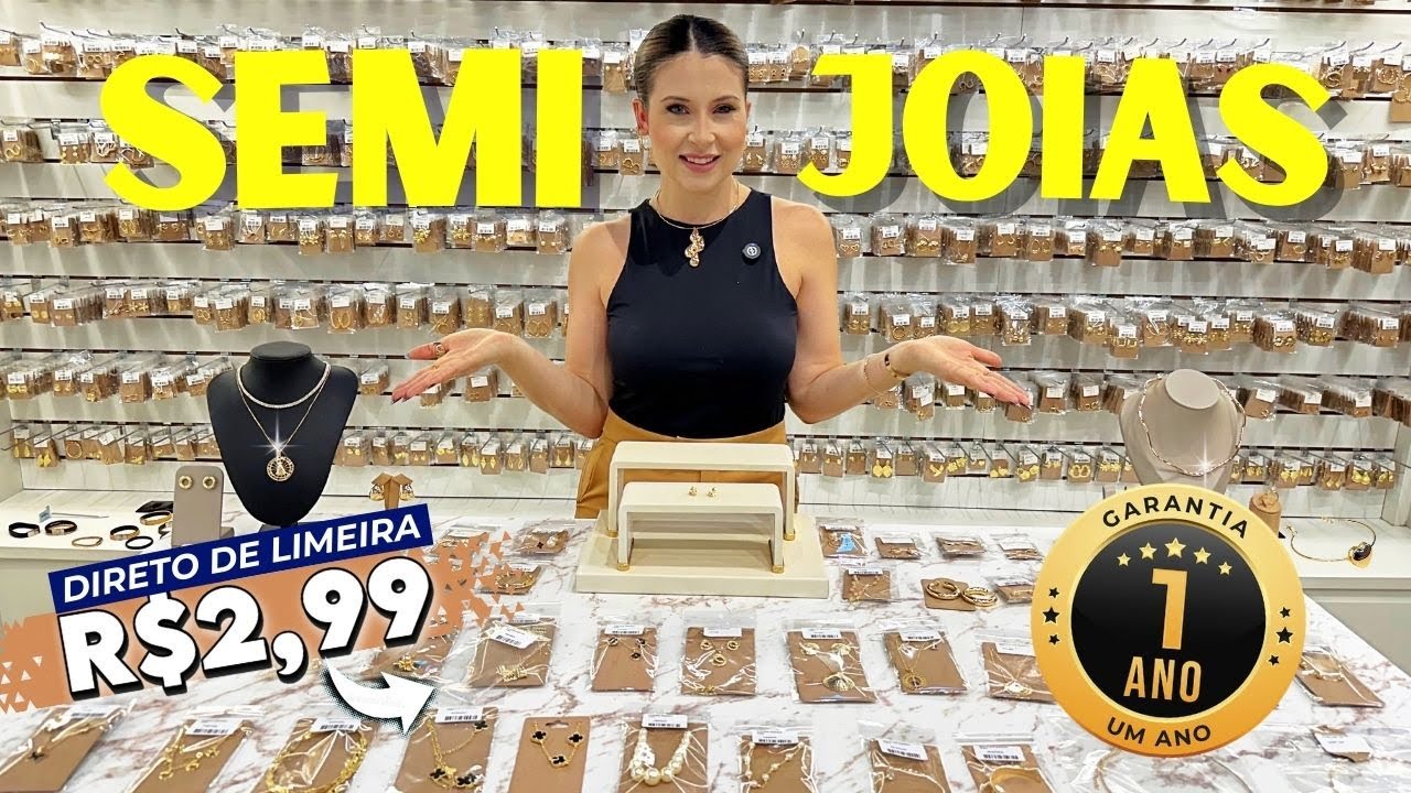 SEMIJOIAS NO ATACADO | A MAIOR FÁBRICA DE LIMEIRA SP DESCUBRA DISTRIBUIDORA SEMIJOIAS PARA ...