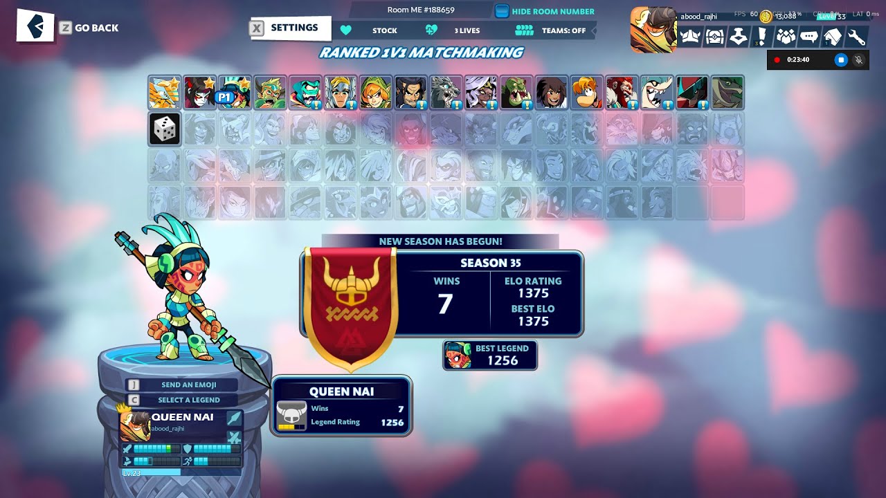 العبت لعبه جديدة brawl hala رفعت التصنيف وجلدتهم - YouTube