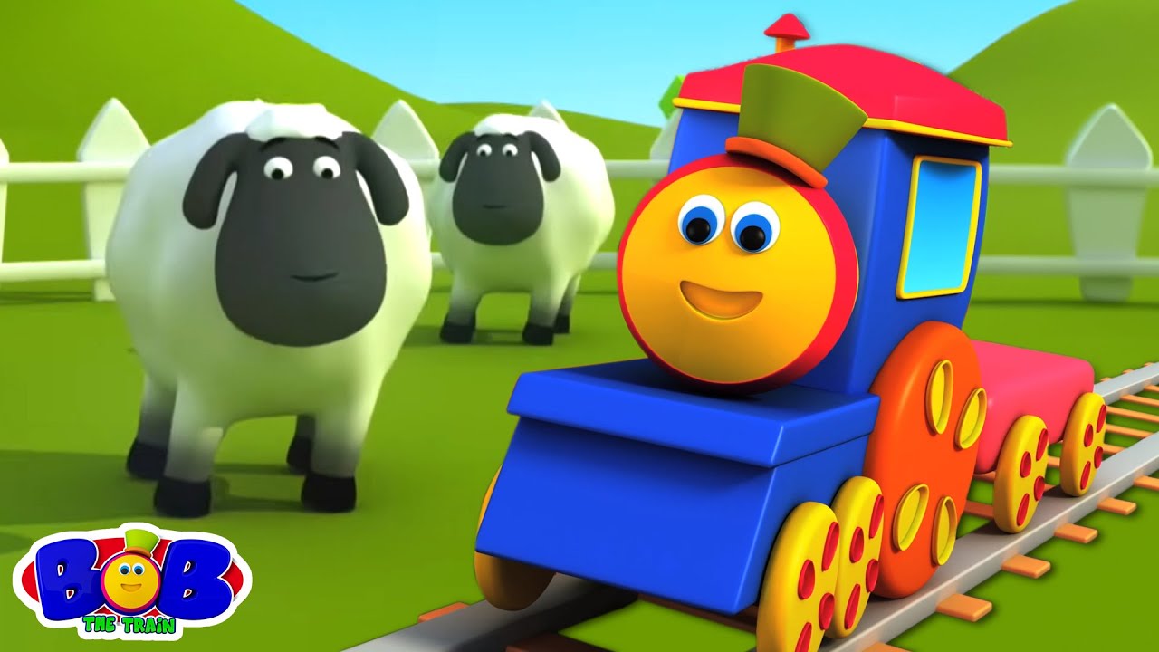 Bob El Tren Visita A La Granja Canción De Los Animales De Juguete Y Sus ...