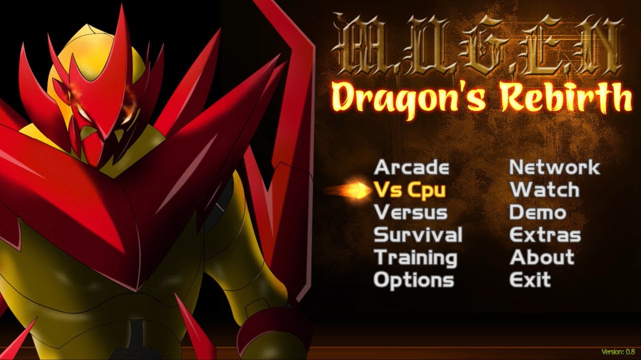 M.U.G.E.N Dragon's Rebirth (Online Version) - VS CPU - YouTube