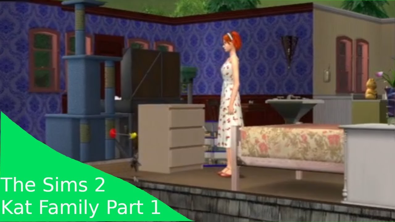 Is Love in the Air Already?! Sims 2 Kat Family - YouTube