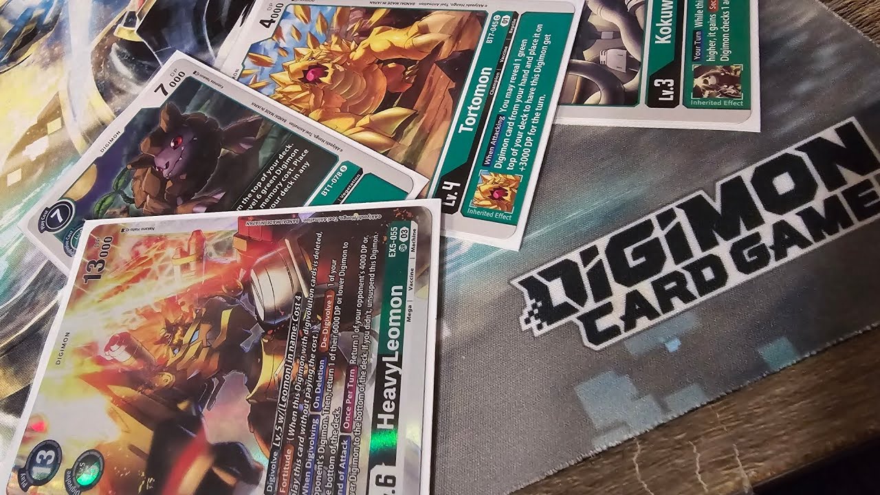 Digimon Deck Profile: Green Heavy Gotcha! - YouTube