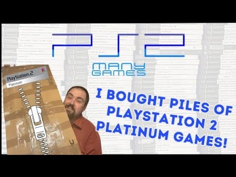 Piles of PS2 Platinums & A Really Cool Accessory! - YouTube