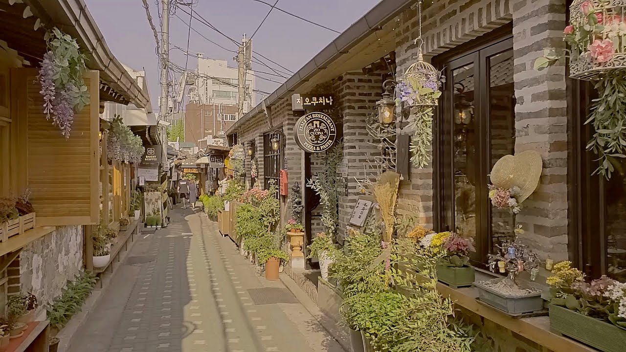 La calle bonita de Seúl, Corea del Sur - YouTube