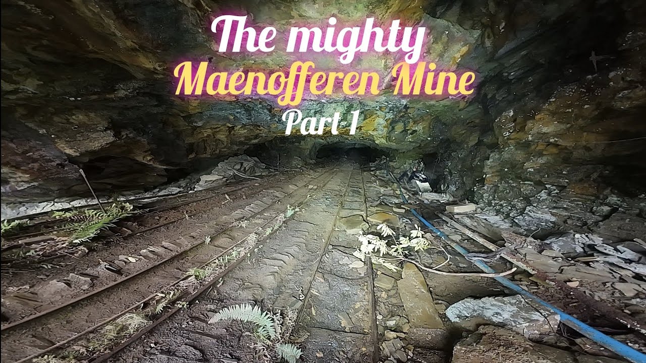 The Mighty Maenofferen Mine, my first visit - YouTube