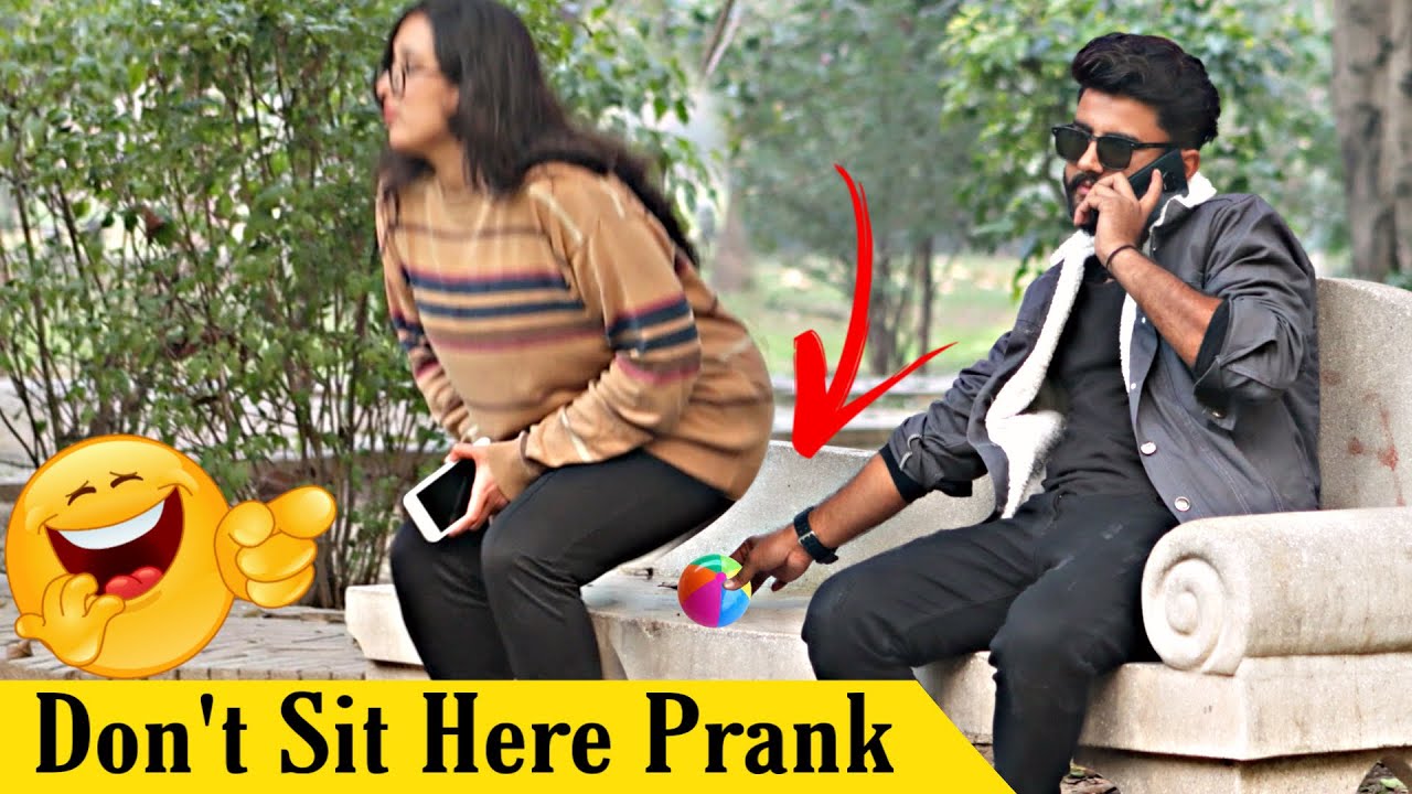 Don't SIT HERE PRANK 😜 | EPIC REACTION @ThatWasCrazy - YouTube