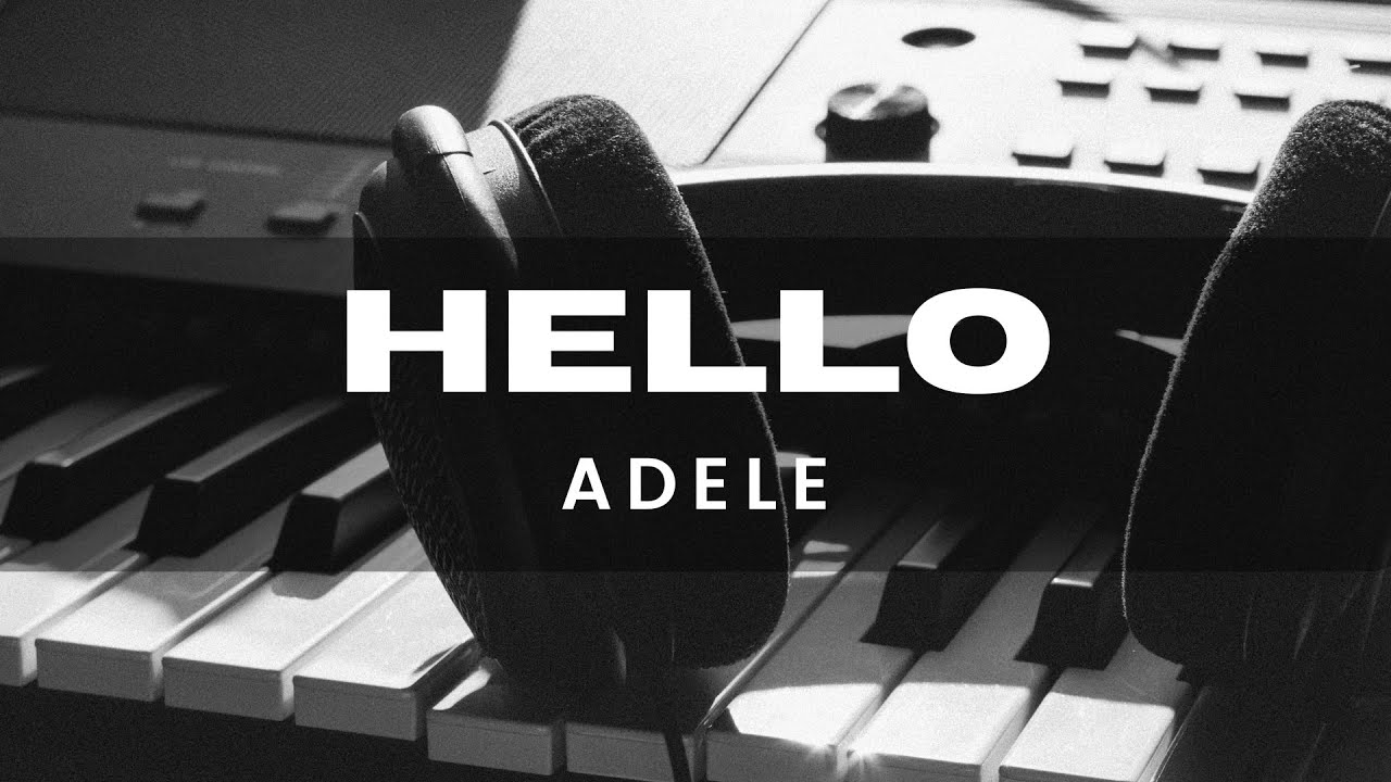 Hello Adele Acoustic Karaoke Youtube
