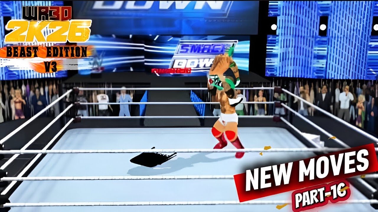 WR3D 2K26 BEAST EDITION V3 BY SHUBSEN NEW MOVES BATISTA BOMB | PART-16 ...