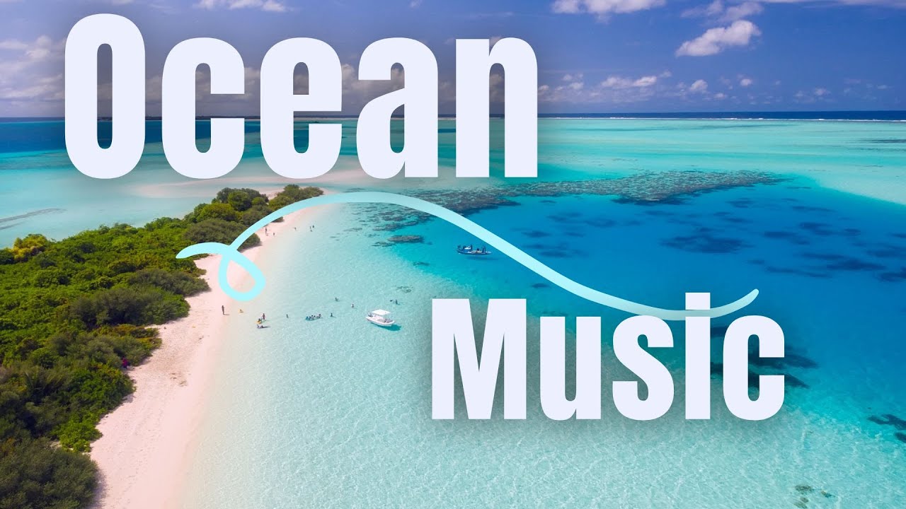 Ocean Waves with Relaxing Music:Beautiful Instrumental Piano,Sleep ...