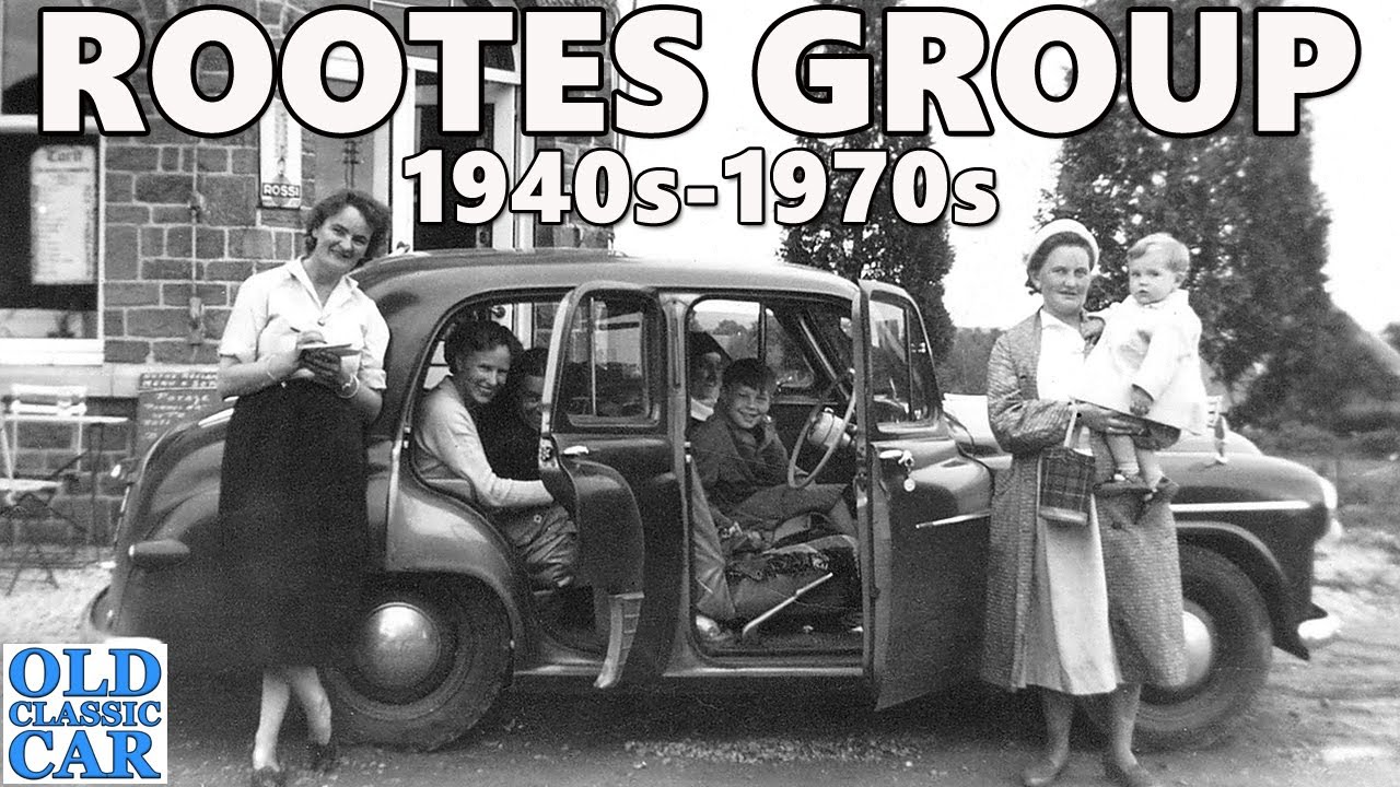 Classic ROOTES GROUP cars 1940s - 1970s | Original Photographs - YouTube