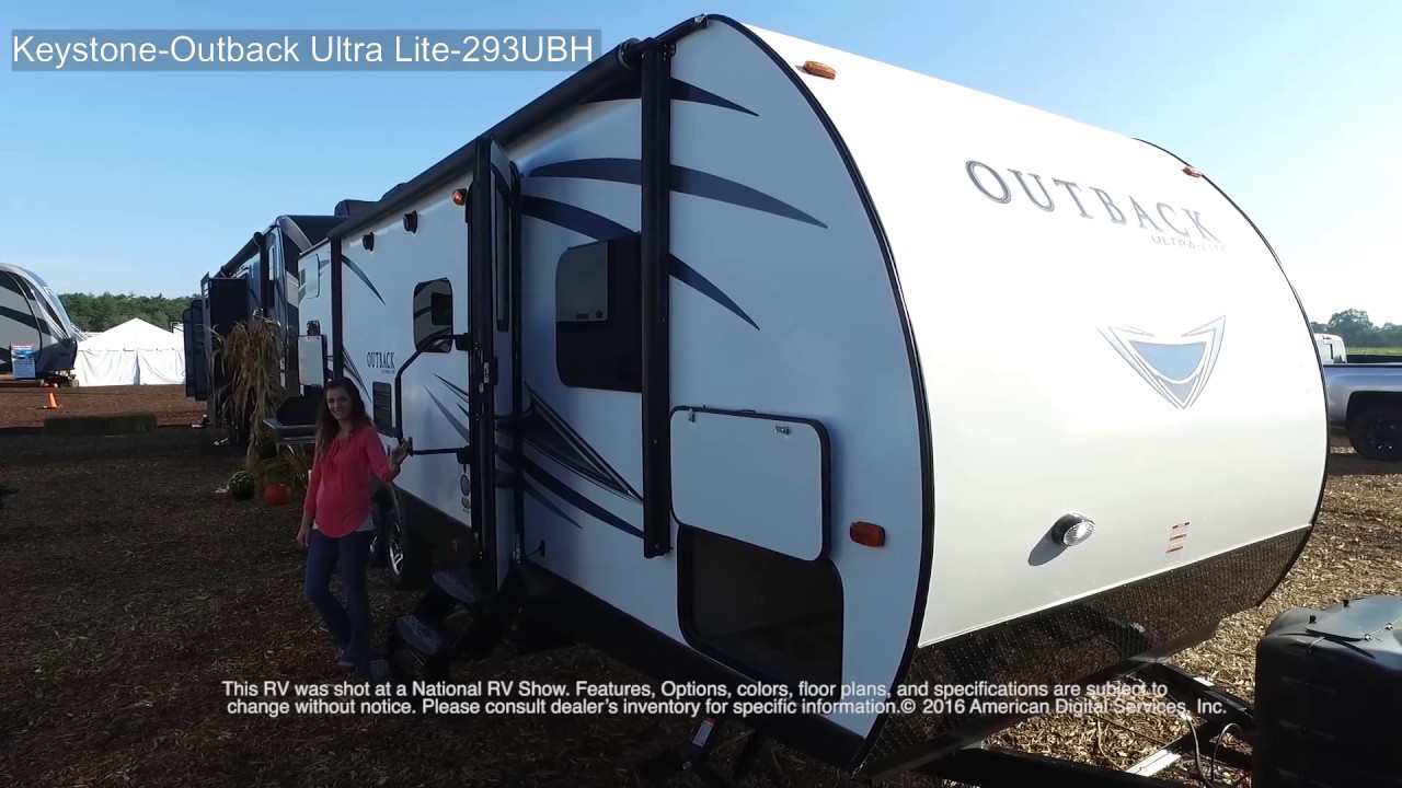 Keystone Outback Ultra Lite 293UBH - YouTube