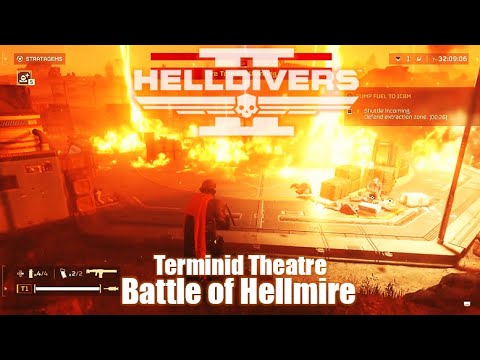 Helldivers 2 | The Terminid Theater - Combat Operations on Planet Hellmire 3/17/2024 - YouTube
