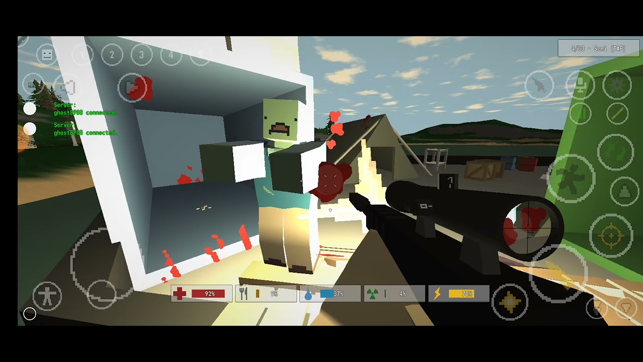 unturned mobile #1 começo da série machado de bombeiro e a construção ...
