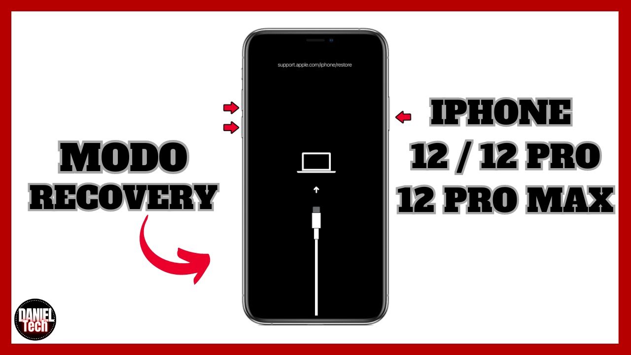 Colocar iPhone 12 / 12 pro / 12 pro max em modo recovery / put in ...