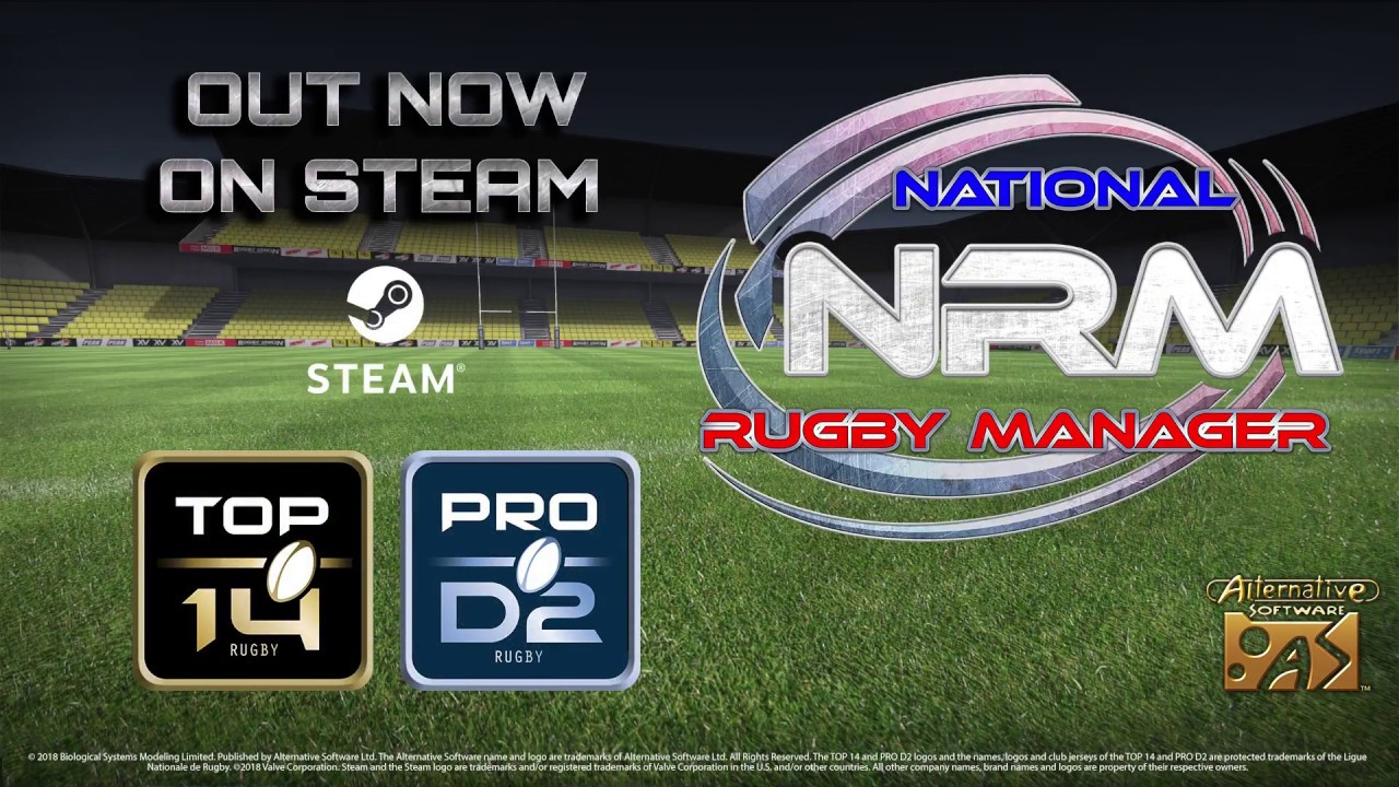 National Rugby Manager - Out Now on Steam! - YouTube