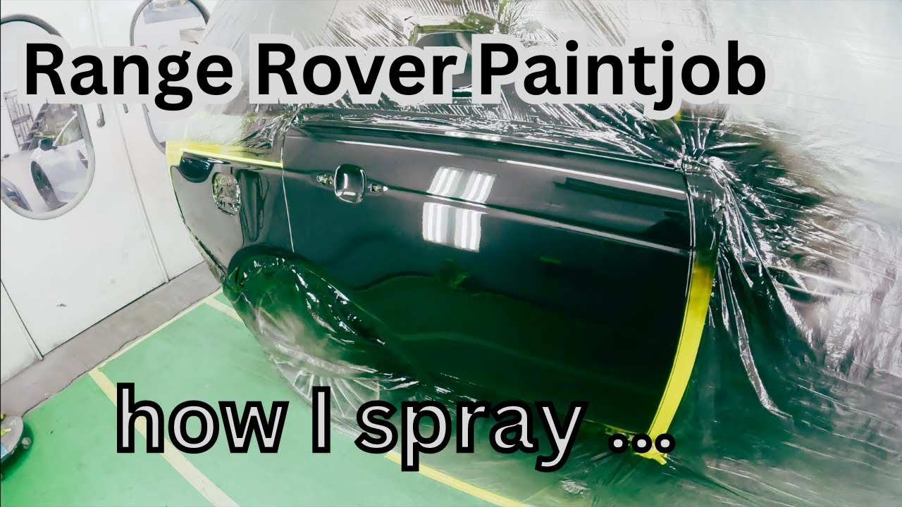 Range Rover PaintJob using Ppg envirobase Paint First Person Entire ...