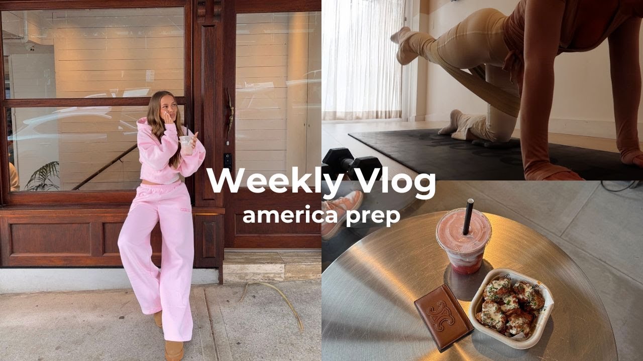 vlog : USA prep week ♡ - YouTube