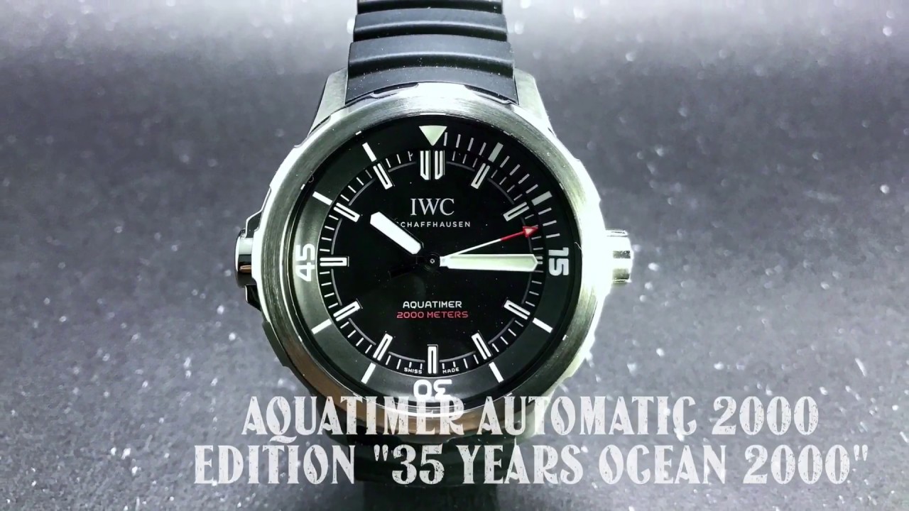 IWC Aquatimer Ocean 2000 - YouTube