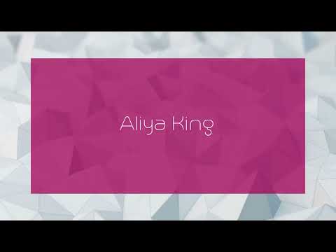 Aliya King - appearance