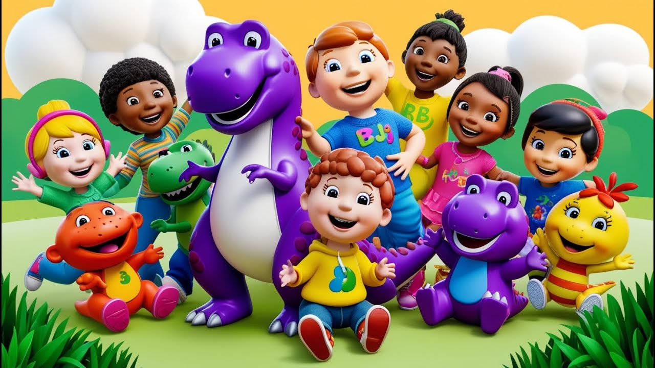 Let’s Meet Barney and His Friends!" is a joyful and interactive ...