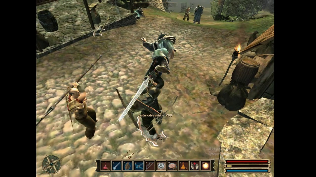 Gothic 3- Battle of Faring (Fight in Gotha) Bitwa o Faring (Walka w ...