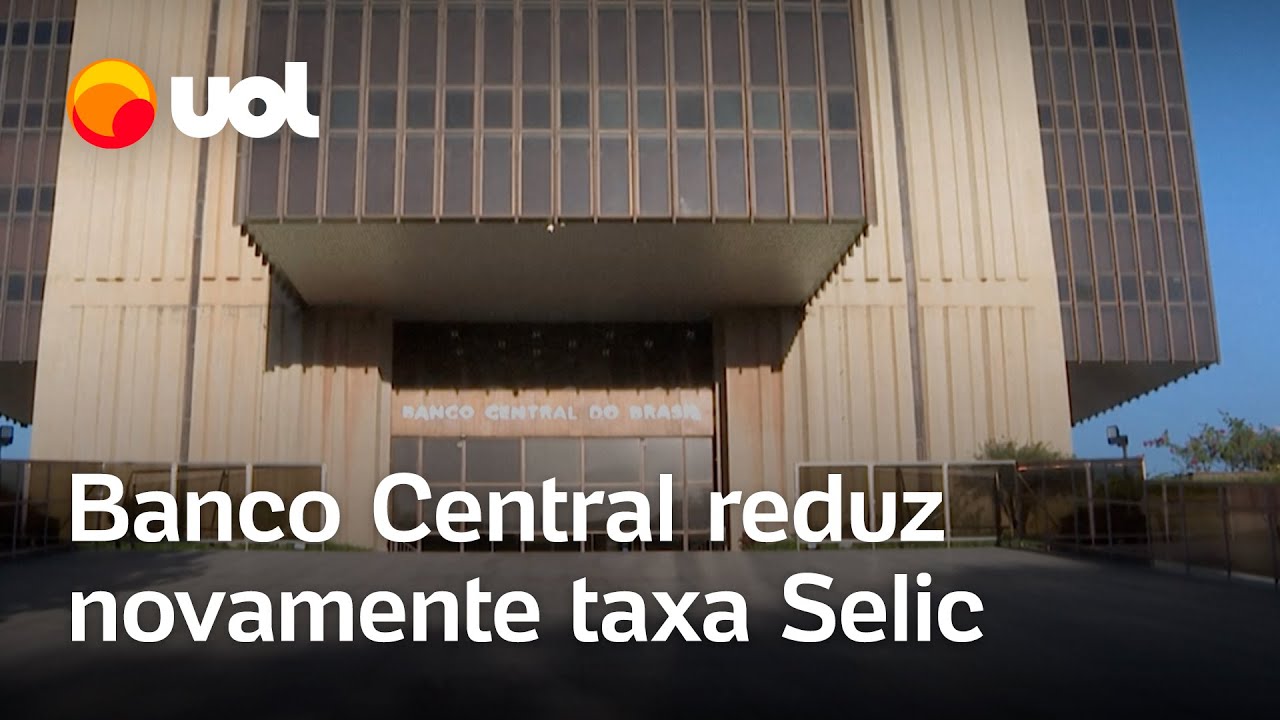 Banco Central reduz taxa Selic para 10,75% ao ano, sexta queda ...