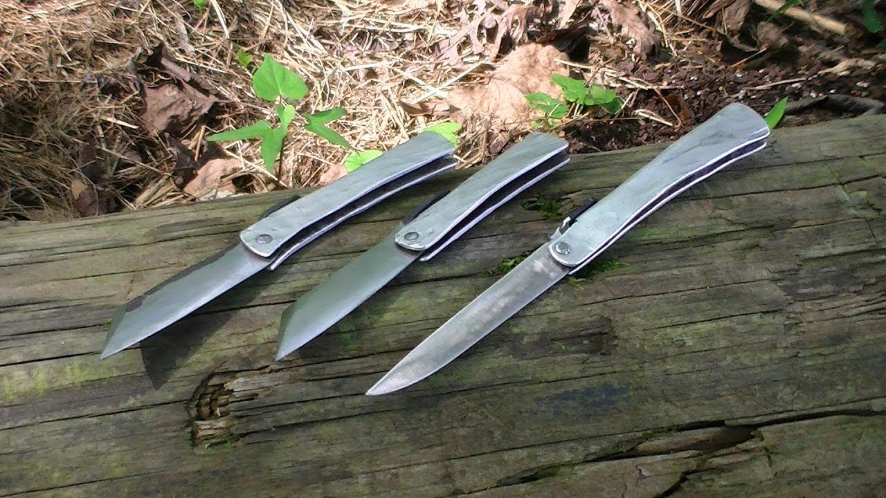 Making a Higo No Kami Style Friction Folder - YouTube