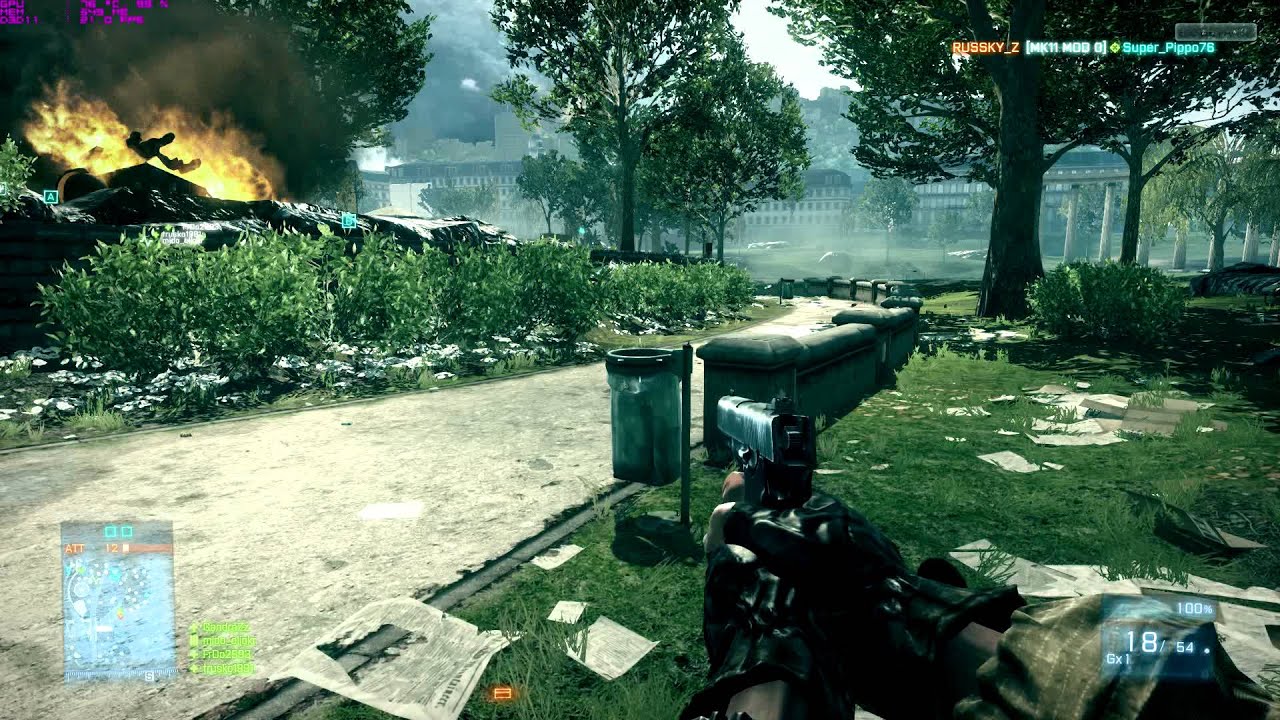 XMG A501 ADVANCED i7-2630QM, GT 555M. Battlefield 3 Game play - YouTube