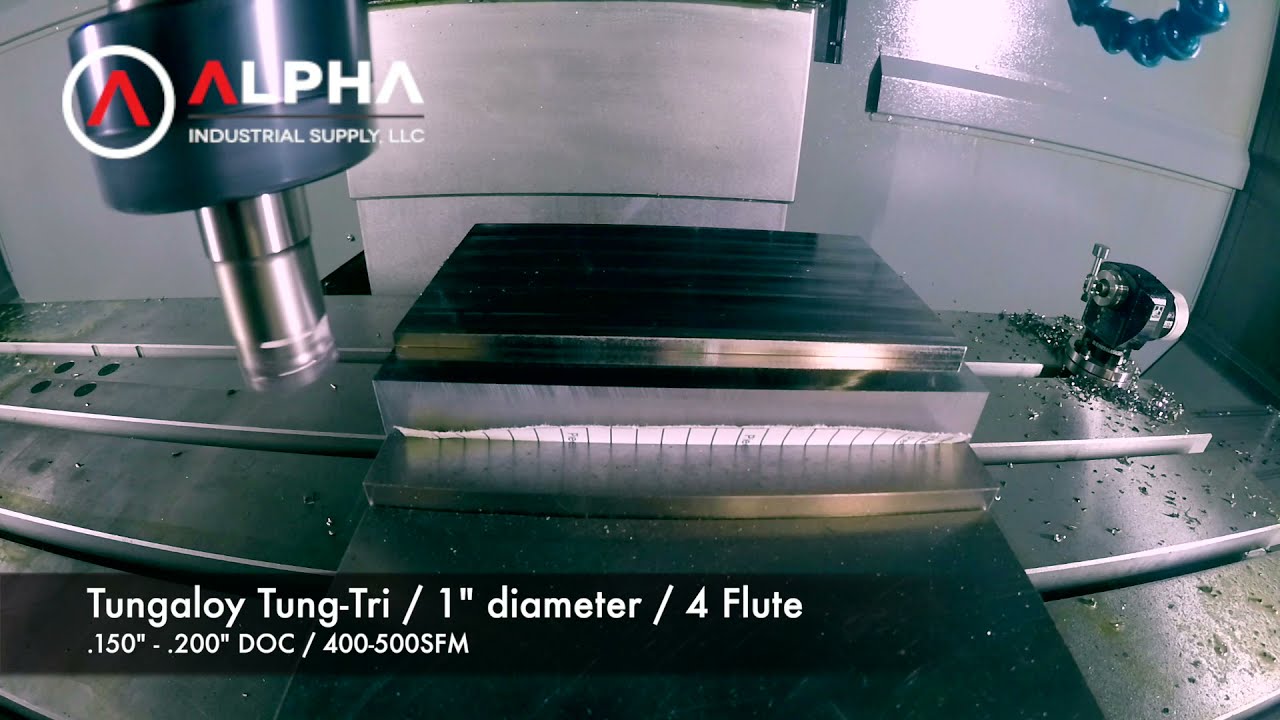 Tungaloy Tung-Tri // CNC MACHINING // TOOLS - YouTube