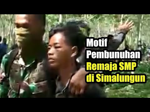 Motif Pembunuhan Remaja SMP di Simalungun, Seorang Pelaku Ternyata Masih di Bawah Umur